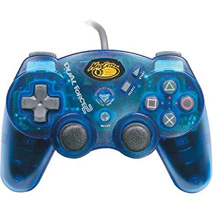 PS2 Controller Dualshock 2 - (Transparant) Blauw - Third-Party (PS2 ...