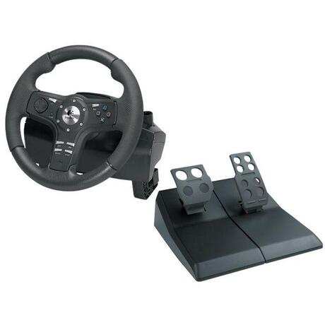 Stuur Driving Force Ex - Logitech [Zwart] (PS2) | €34.99 | Sale!