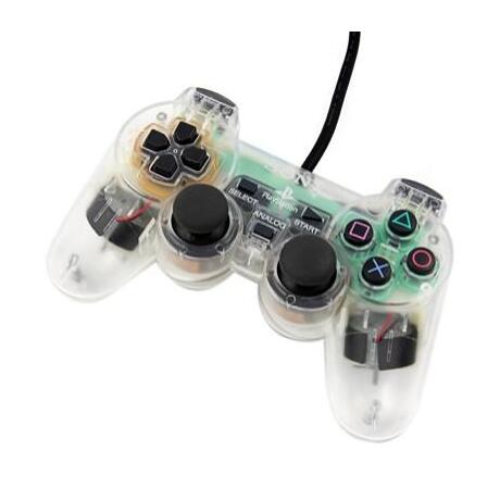 PS2 Controller Dualshock 2 - Transparant Wit - Sony (origineel) (PS2 ...