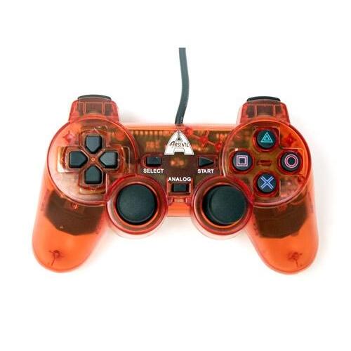 PS2 Controller Dualshock 2 - Doorzichtig Rood - Third-Party (PS2) kopen ...